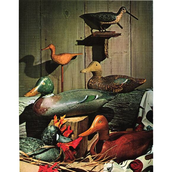 None and/or Unknown | Other | Vintage Wooden Duck Decoys 97s Retro ...